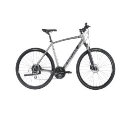 Bicicleta Trekking Kenzel Cross Distance 200 M 6, Negru - OLD285557
